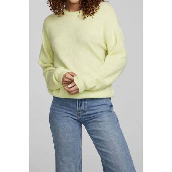 Chaser | Sweaters | New Chaser Frankie Pullover Sweater In Limelight ...